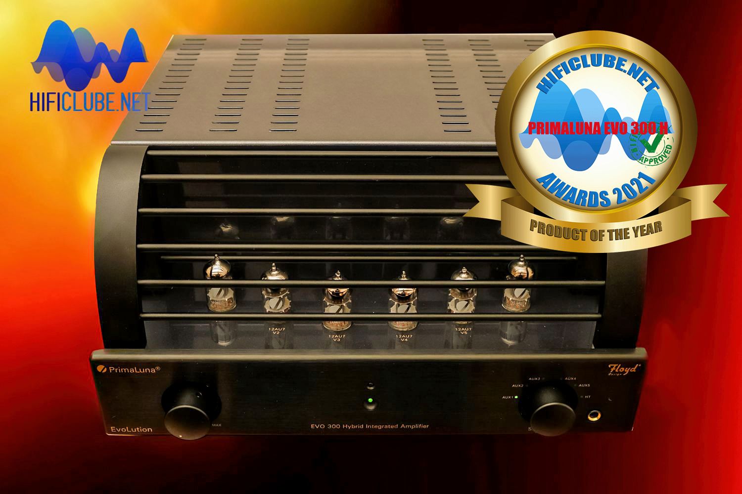 PrimaLuna EVO 300 Hybrid Integrated Amplifier: Product Of The Year 2021 ...