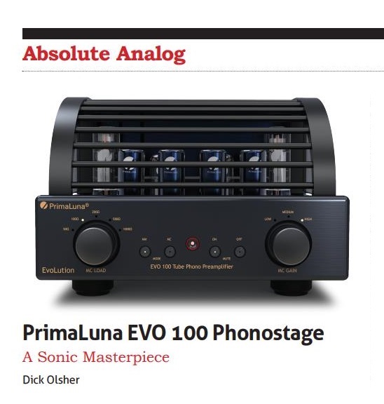 The PrimaLuna EVO 100 Tube Phono Preamplifier “A Sonic Masterpiece ...