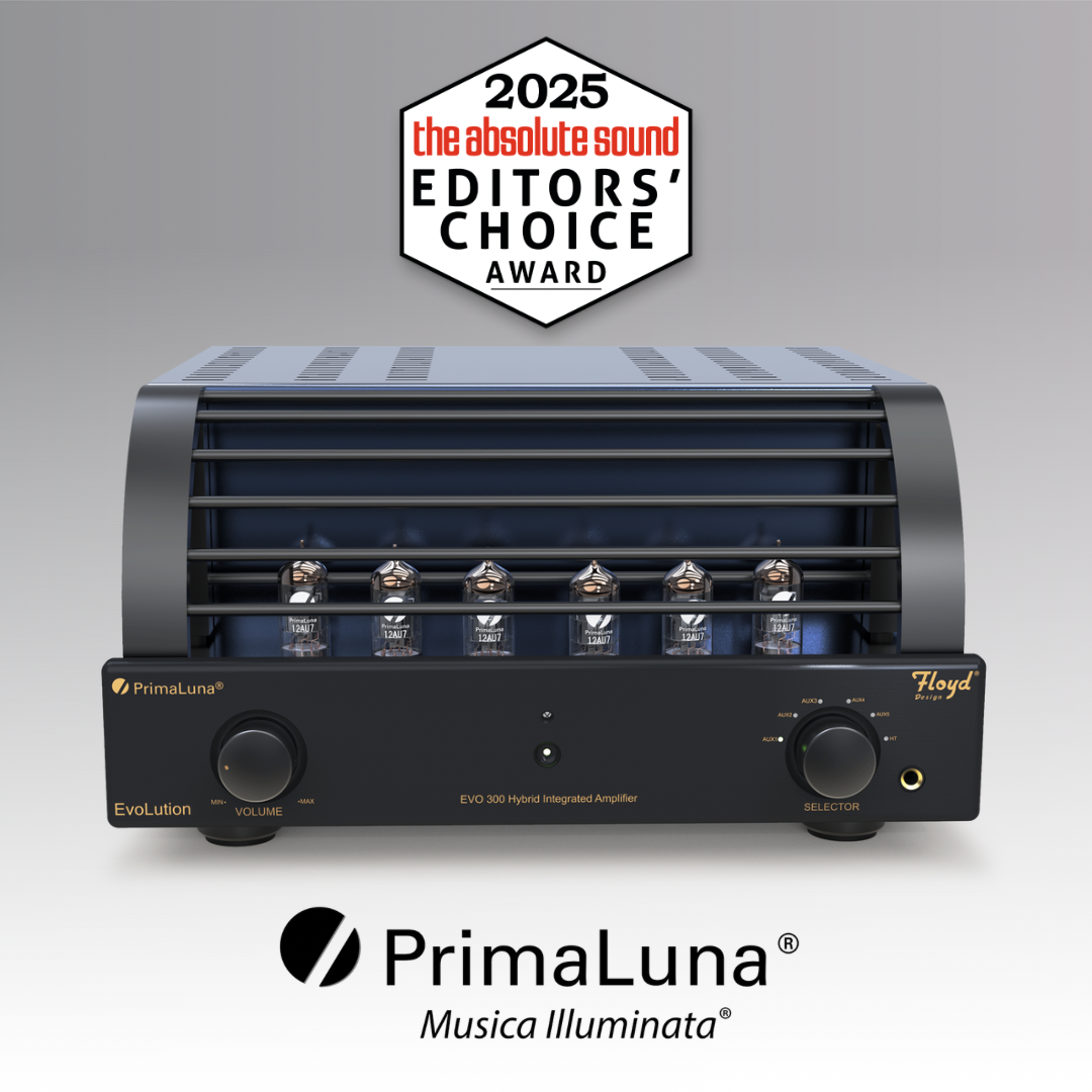 Our PrimaLuna EVO 300 Hybrid Integrated Amplifier is Awarded with The Absolute Sound Editor’s ...