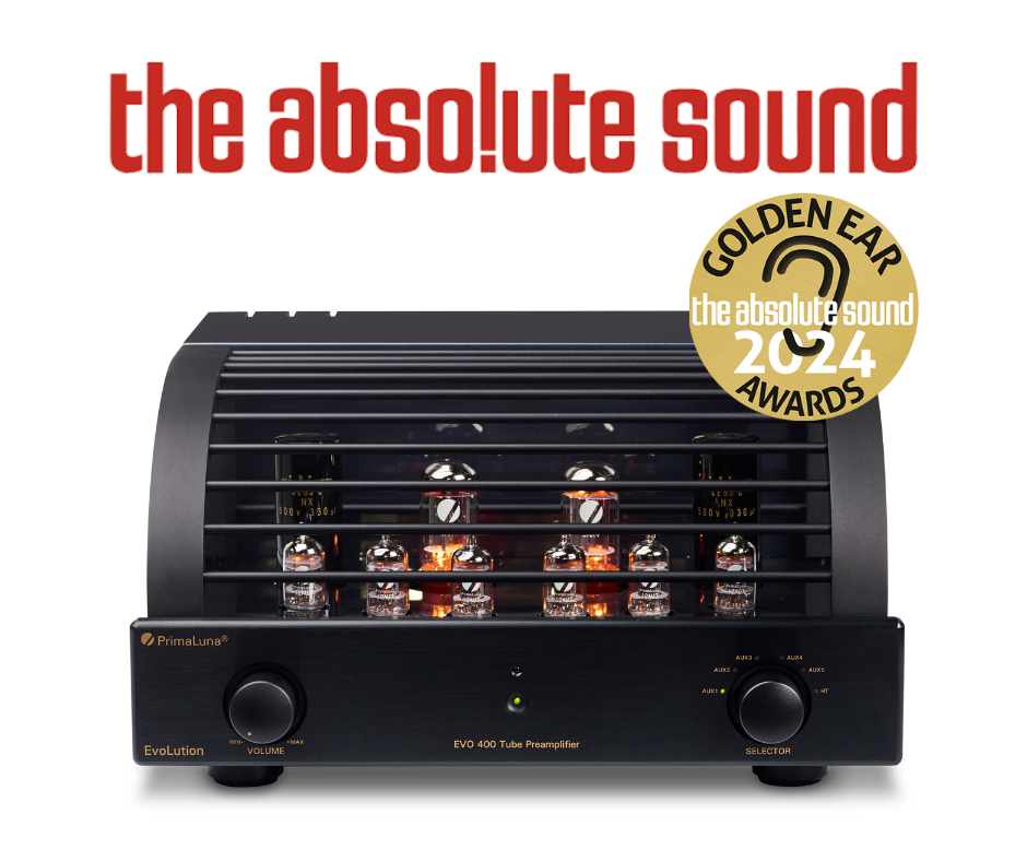 Our PrimaLuna EVO 400 Preamplifier has been honored with the ...